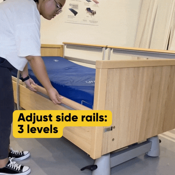 Homecare Bed for Elderly | Wissner-Bosserhoff Sentida SC - The Golden ...