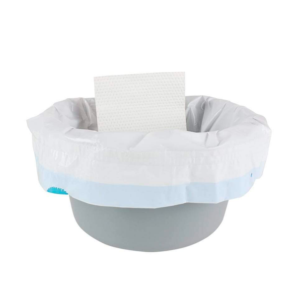 Commode Liners with Absorbent Pad | Hygienic, Disposable