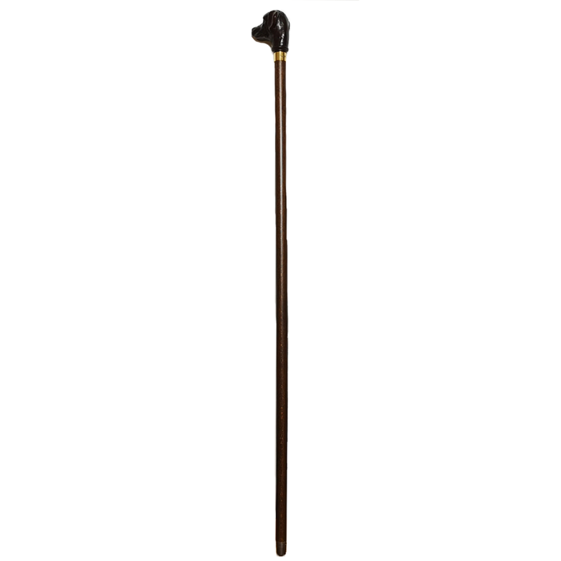 Walking Cane | Mahogany Labrador Retriever Hardwood - The Golden Concepts