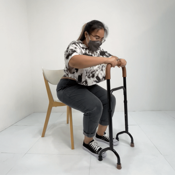 Rock Steady Cane for Elderly Support | The Golden Concepts