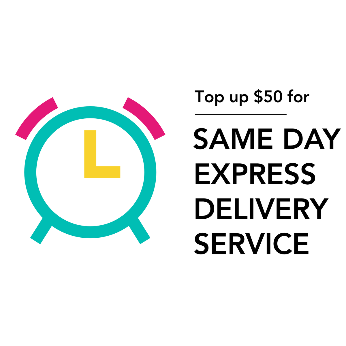 Same Day Express Delivery Service | The Golden Concepts